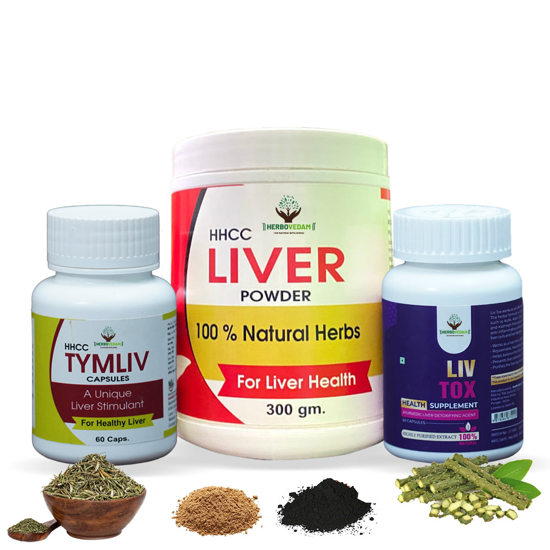 Liver Kit - Improves Liver Function and Promote Detoxification – HerboVedam