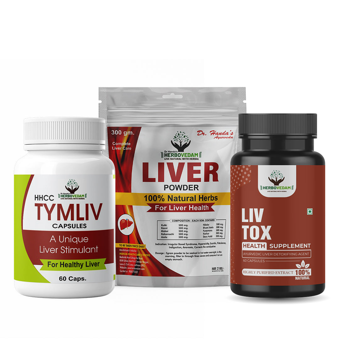 Liver Kit - Improves Liver Function and Promote Detoxification – HerboVedam